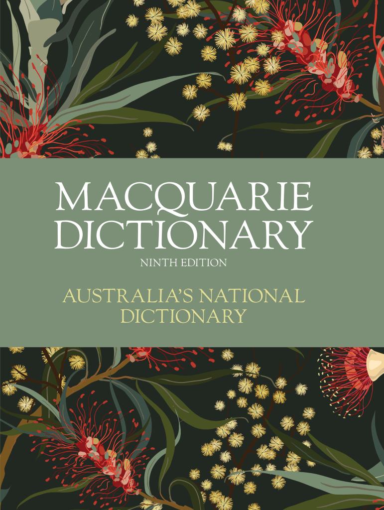 It’s here! The Macquarie Dictionary Ninth Edition - Macquarie