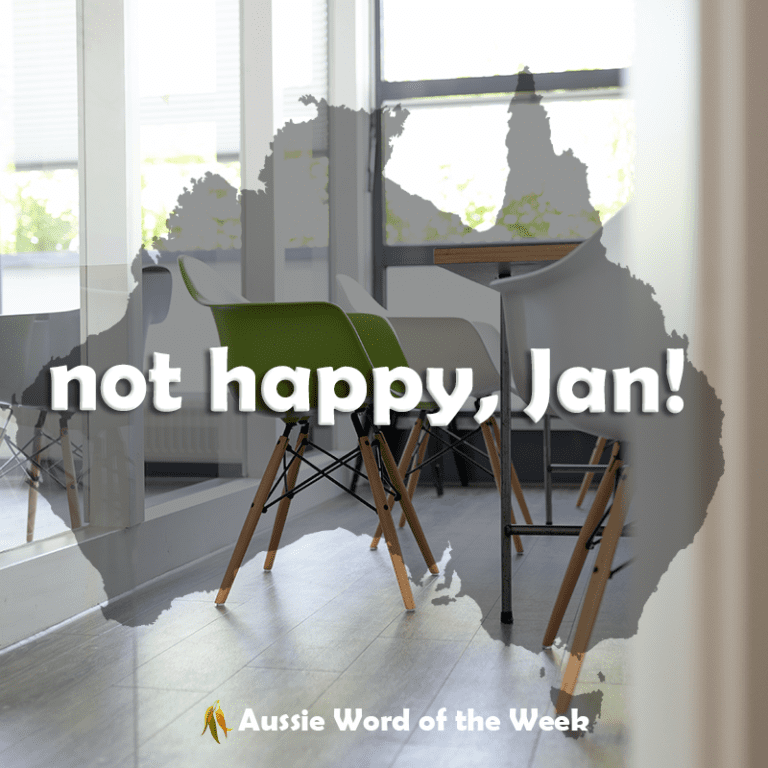 Not happy, Jan! - Macquarie